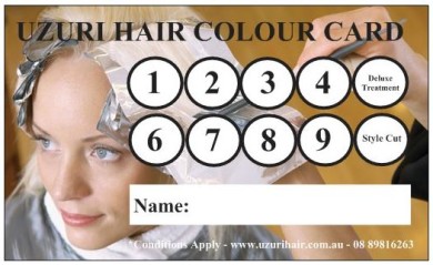 Colour Loyalty Card - UZURI HAIR